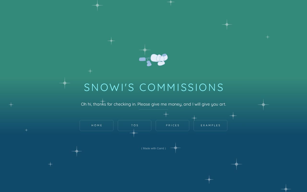 Snowi Commission Details